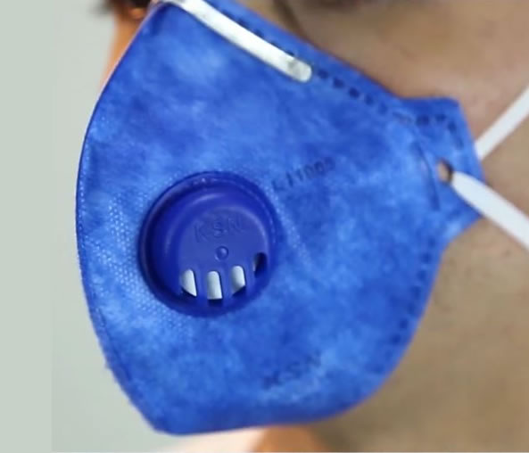 Respirador con Válvula LS-20.01 Norma PFF1 | Ls Group Perú